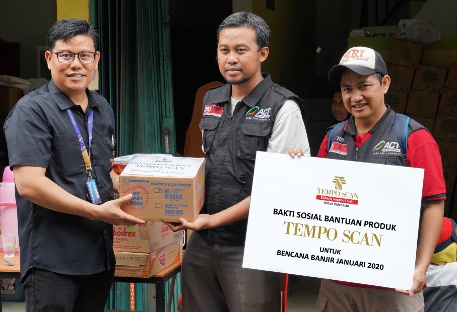 Tempo Scan Group ‘Terjun’ Bantu Korban Banjir Jakarta 2020 | SOS Anti ...
