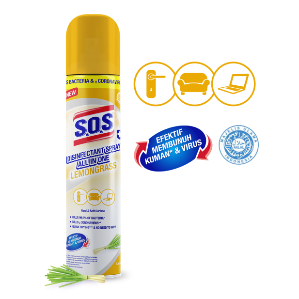 SOS Anti bacterial | 99% Membunuh Kuman