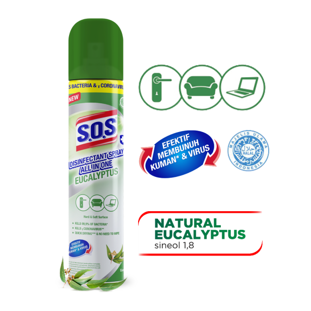 SOS Anti bacterial | 99% Membunuh Kuman