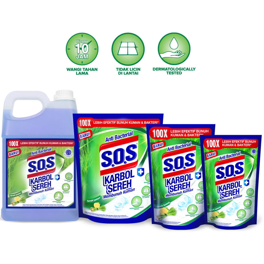 SOS Karbol - Sereh Lemon