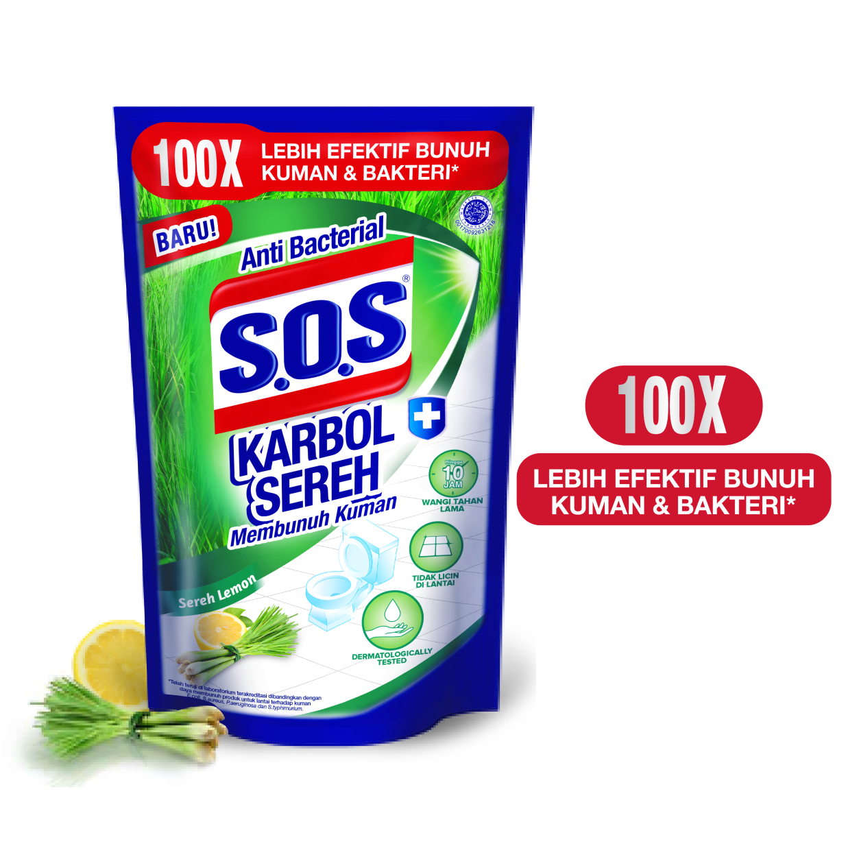 SOS Anti bacterial | 99% Membunuh Kuman