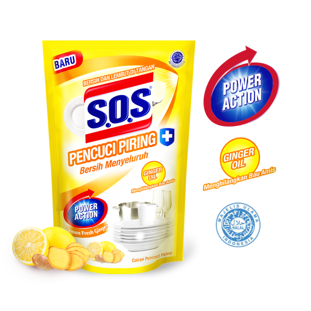 Sos Disinfectant Spray All In One Eucalyptus