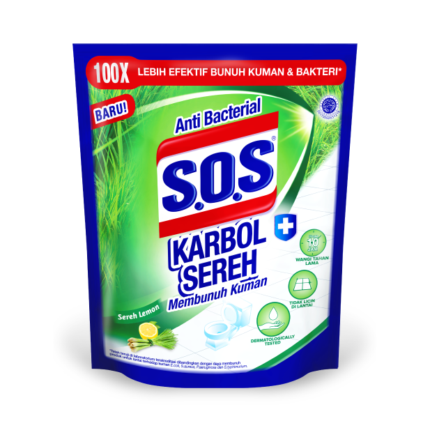 SOS Karbol - Sereh Lemon