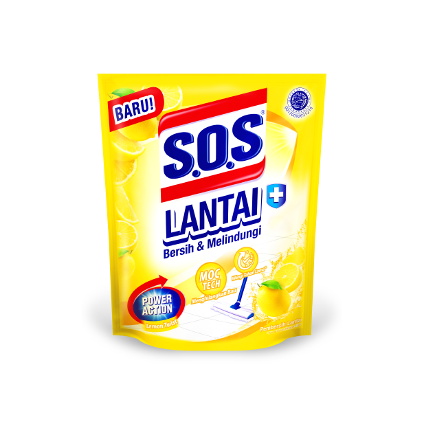 SOS Pembersih Lantai - Lemon Twist